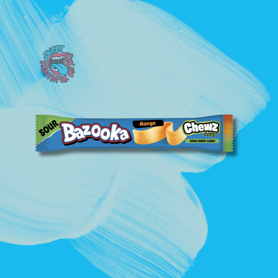 Bazooka Sour Mango Chew Bar– Sweet Mouthful Mixes