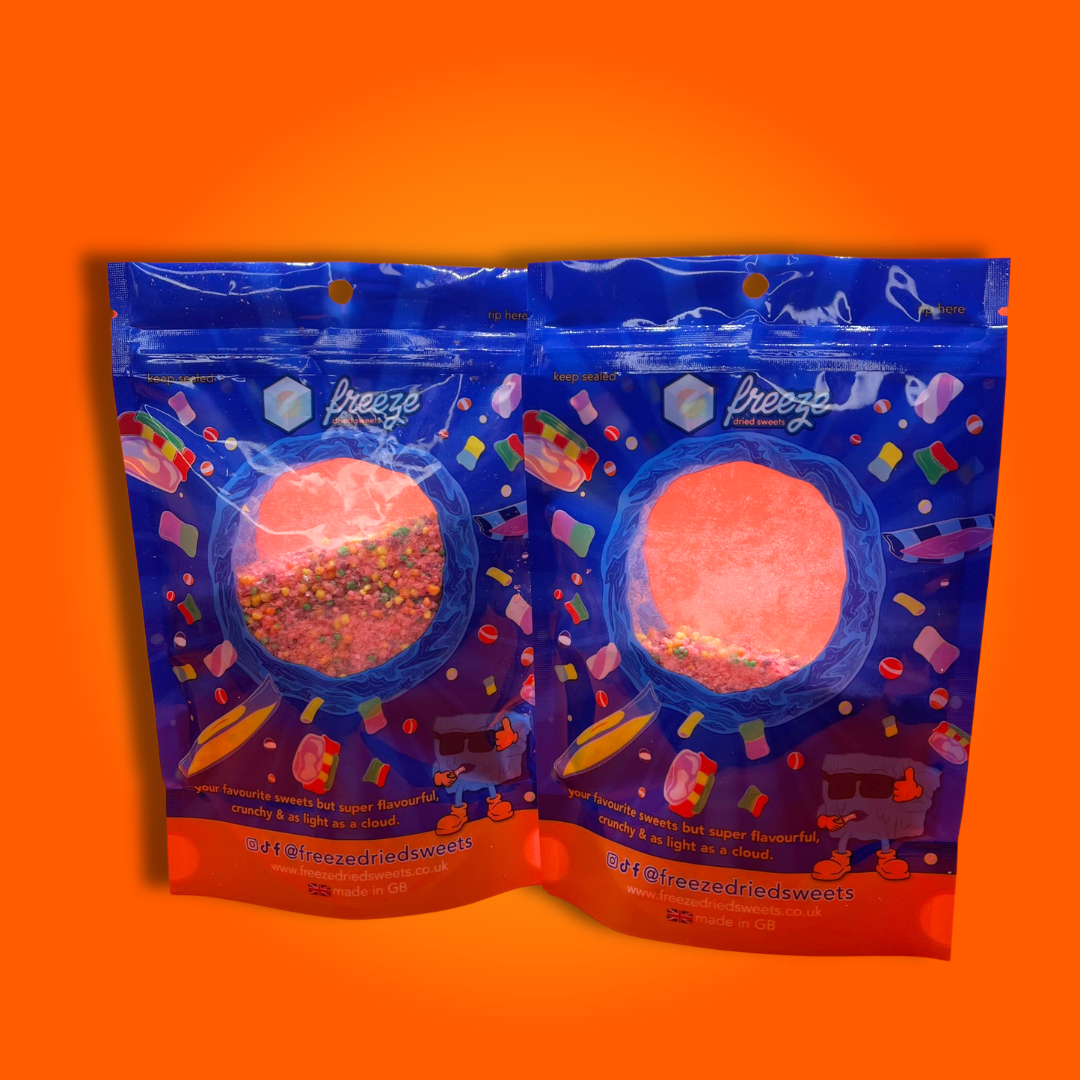 Rainbow Crunch Clusters Dib & Dab 50g - Freeze Dried Sweets– Sweet ...