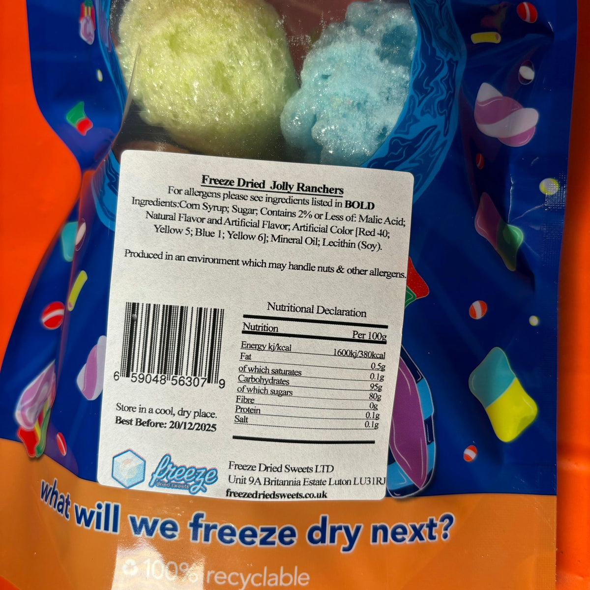 Jolli Ranger 3-5 Pieces - USA Imported Freeze Dried Candies– Sweet ...