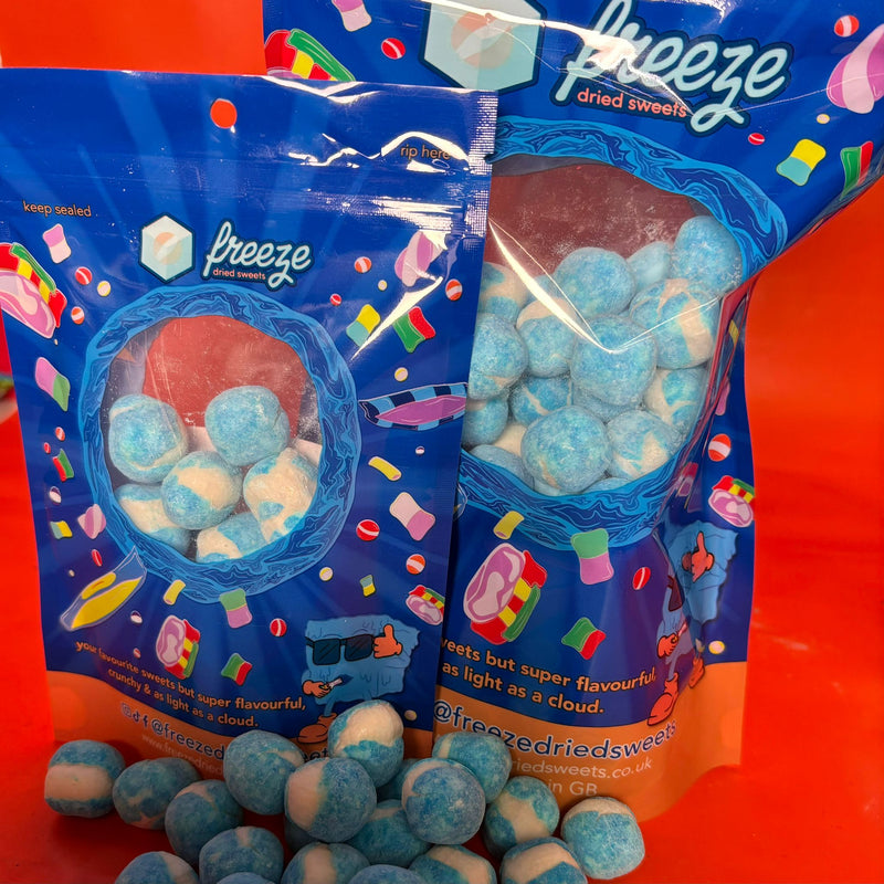 Bon Bons Blue Raspberry 50g - Freeze Dried Sweets - Vegetarian & Halal ...