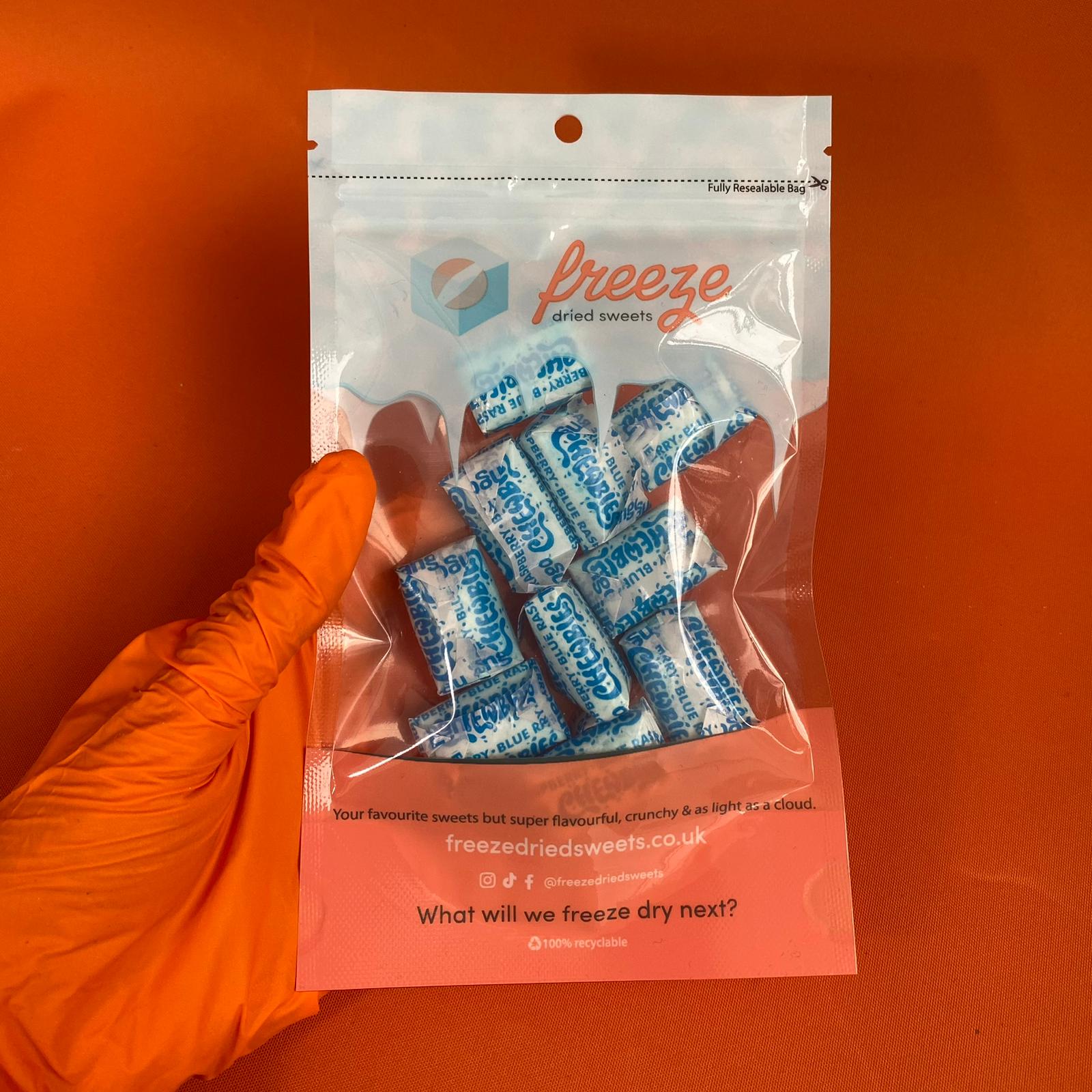 Tango Blue Raspberry Chewbies 10 Pieces - Freeze Dried Sweets– Sweet ...