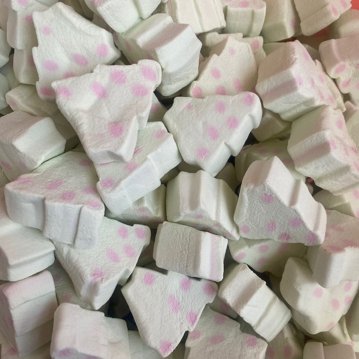 Festive Christmas Tree Marshmallows 4 Pieces - Freeze Dried Sweets | G ...
